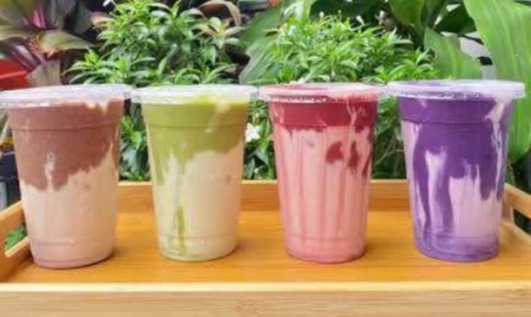 Resep Sticky Milk Drink Thailand: Minuman Creamy dan Manis yang Viral ...