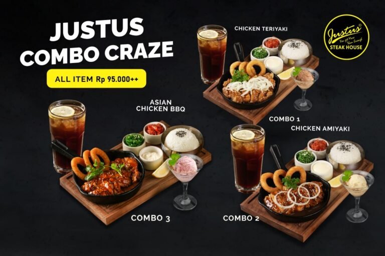 Justus Steakhouse Hadirkan Promo “Justus Combo Craze”, Makan Kenyang ...
